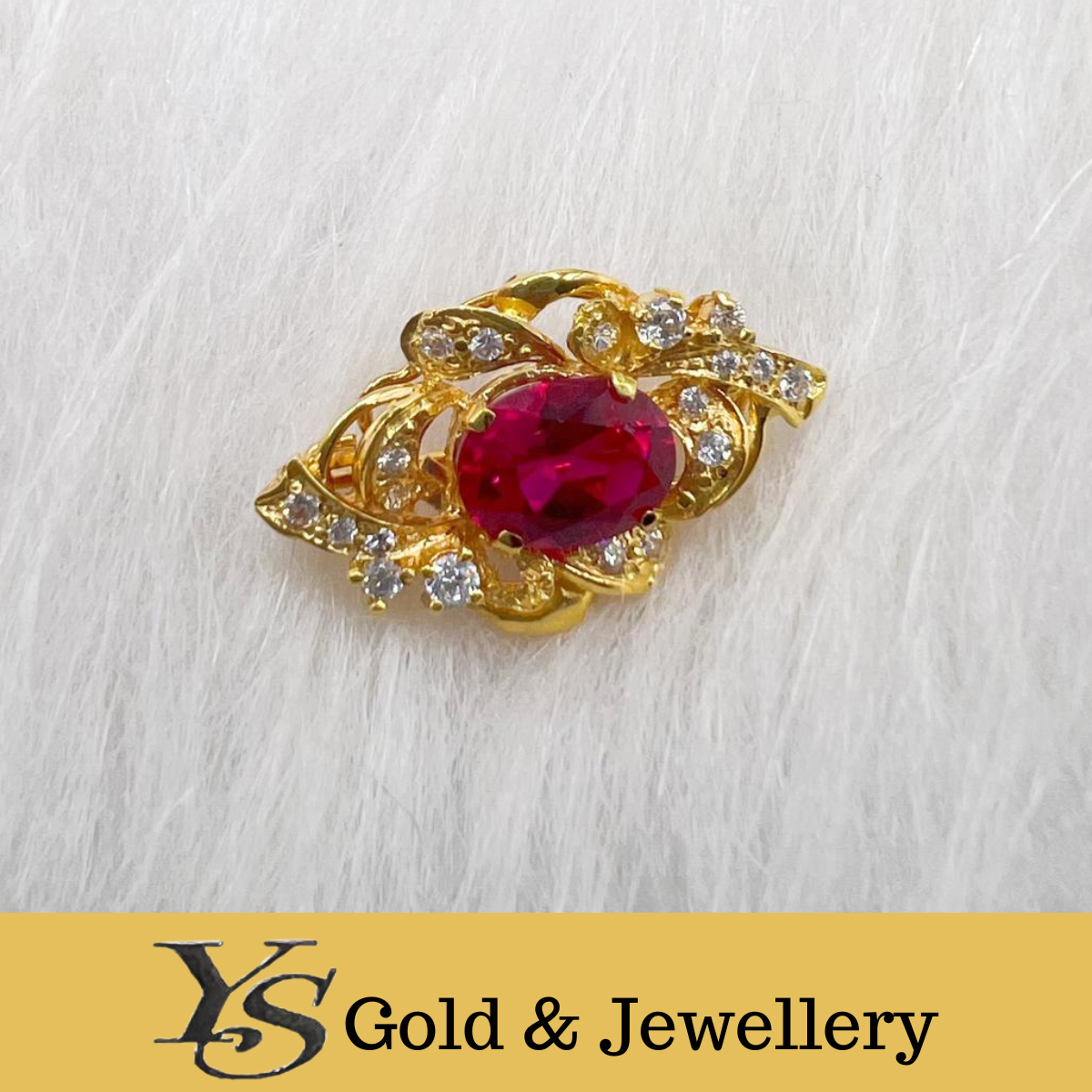 YS Gold Pin Tudung Emas 750 – Gold Platform